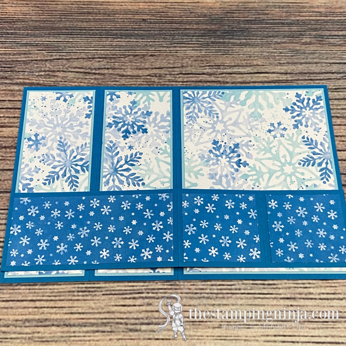 A Snowman Magic Z Fold